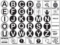 Alphabet Board - Communication - vizuallyspeaking.com